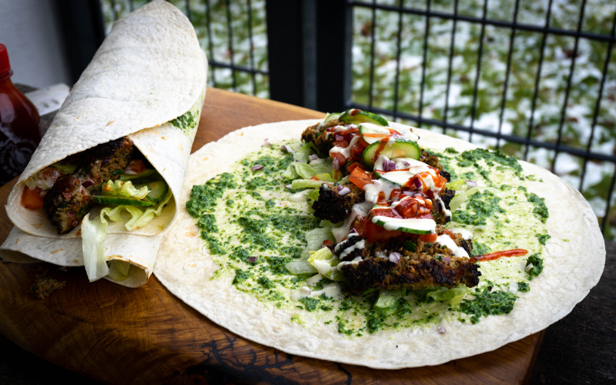 Chapli Kebab Rolle - Streetfood aus Pakistan - Barbecue Rezepte