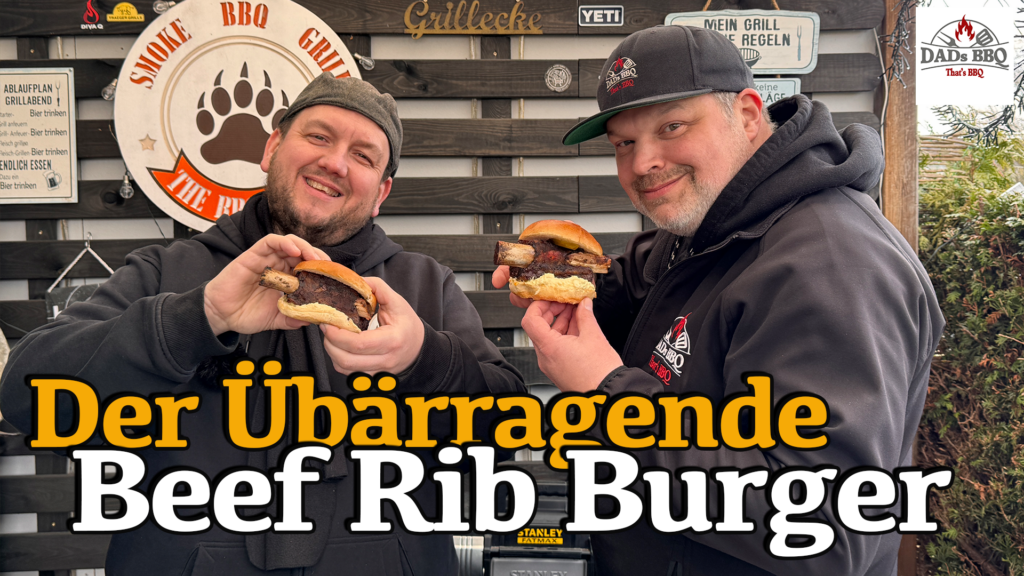 Beef Rib Burger Slow Cooked, Crispy Gegrillt & Fall-Off-The-Bone ...